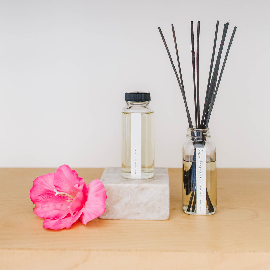 Reed Diffusers – Flicker + Flame Candle Co.